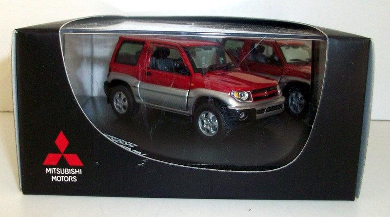 Vitesse 1/43 Scale - P2 Mitsubishi Pajero / Shogun Pinin Red / silver ...