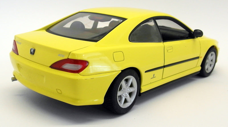 Gate 1/18 Scale Diecast - UB24 Peugeot 406 Coupe Yellow — R.M.Toys Ltd