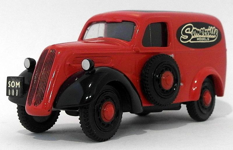 Somerville Models 1/43 Scale 107 - Fordson 5CWT Van - Somerville 1st ...