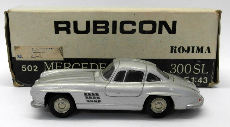 Rubicon 1/43 Scale Vintage White Metal - RB1 Mercedes Benz 300SL Silver ...