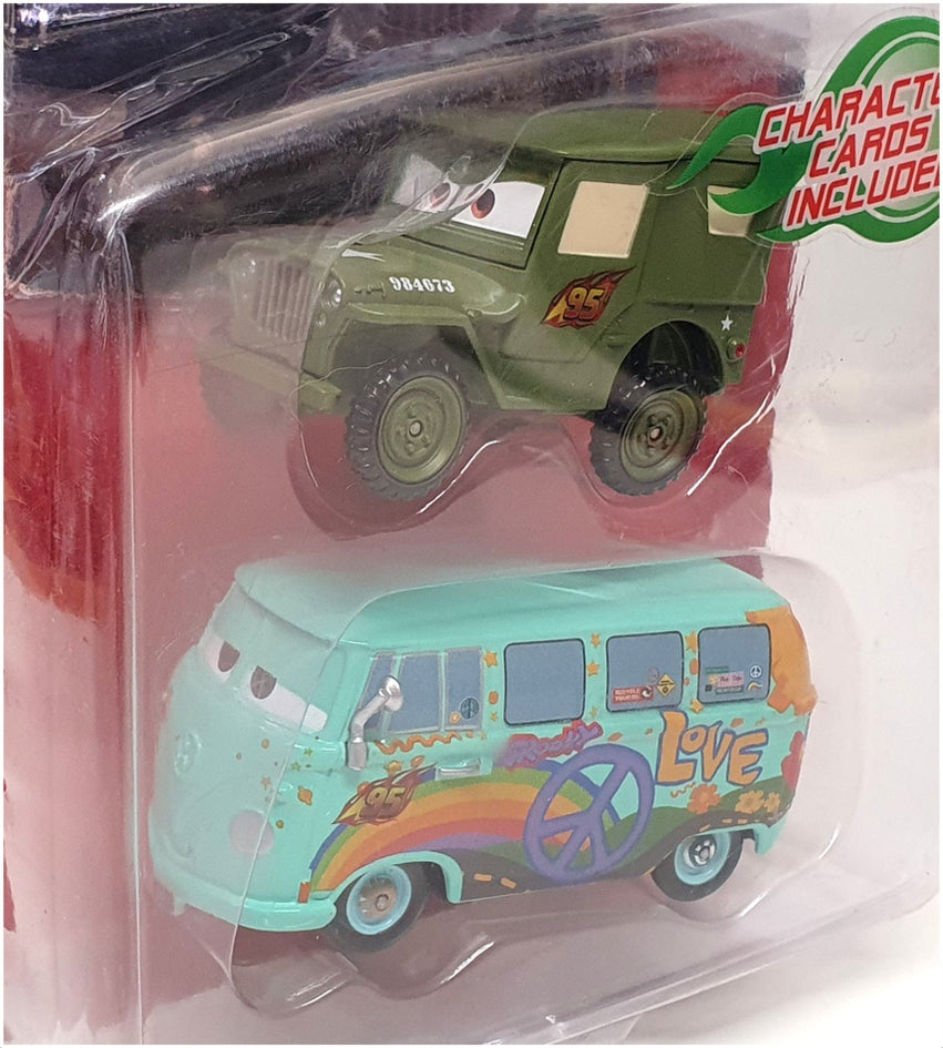 Mattel Disney Pixar Cars 39412 - Jeep & Fillmore - Green Lt Green — R.M ...