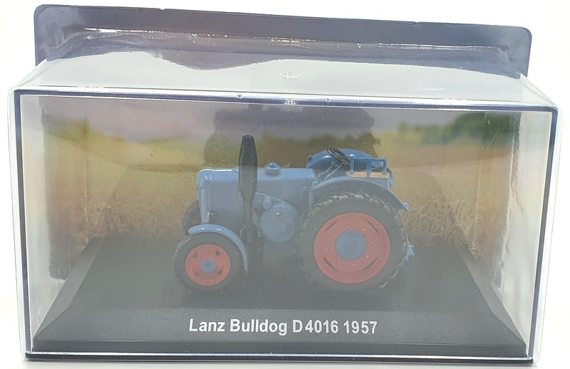 Hachette 1/43 Scale Model Tractor HL13 - 1957 Lanz Bulldog D4016 - Blue — R.M.Toys Ltd