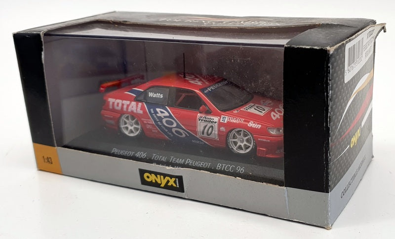 Onyx 1/43 Scale Model Car XT033 - Peugeot 406 Patrick Watts — R.M.Toys Ltd