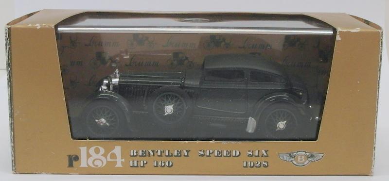Brumm Models 1/43 Scale R184 - 1928 Bentley Speed Six HP 160 Bernato ...