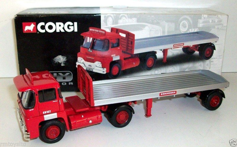 CORGI 1/50 - 29201 GUY WARRIOR PLATFORM TRAILER - BRS — R.M.Toys Ltd
