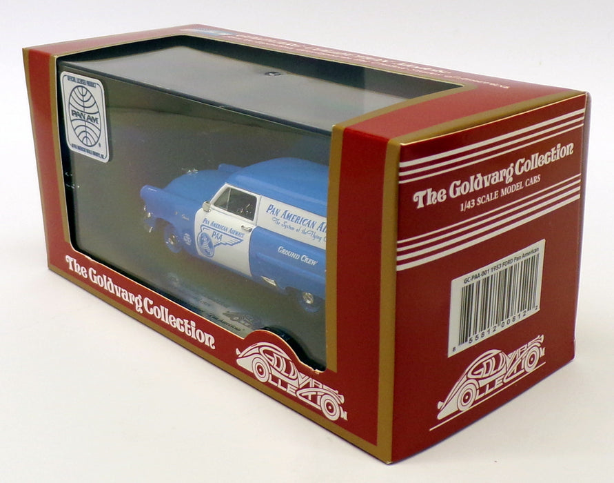 Goldvarg 1/43 Scale GC-PAA-001 - 1953 Ford Courier Van - Pan American ...