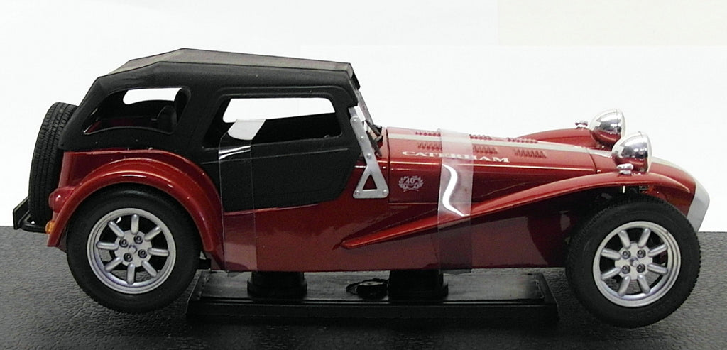 Anson 1/18 Scale 30317-W Lotus Super Seven Caterham 1973 Deep Red/Black ...