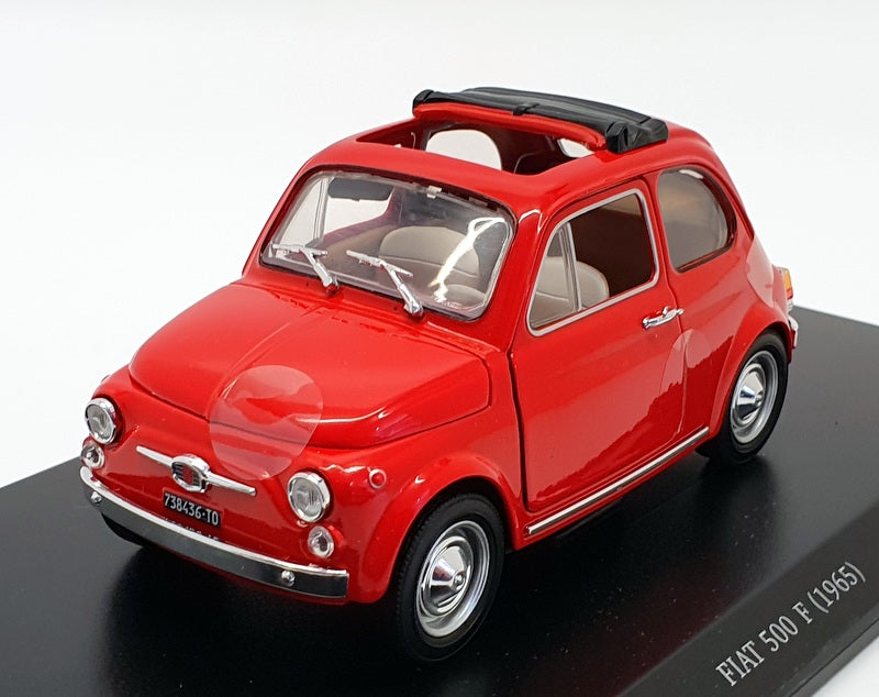 Leo Models 1/24 Scale Diecast - 1958 Autobianchi Bianchina Trasformabile - Red — R.M.Toys Ltd