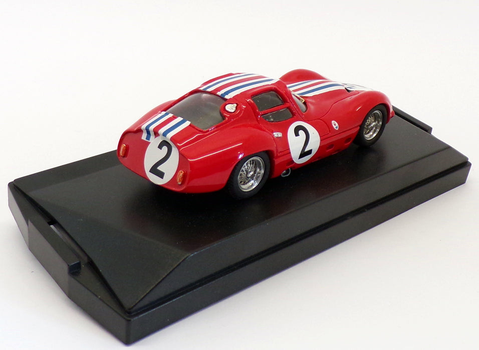 Exem 1/43 Scale EX RLM034 - Maserati 151/1 - #2 Le Mans 1963 - Red — R ...
