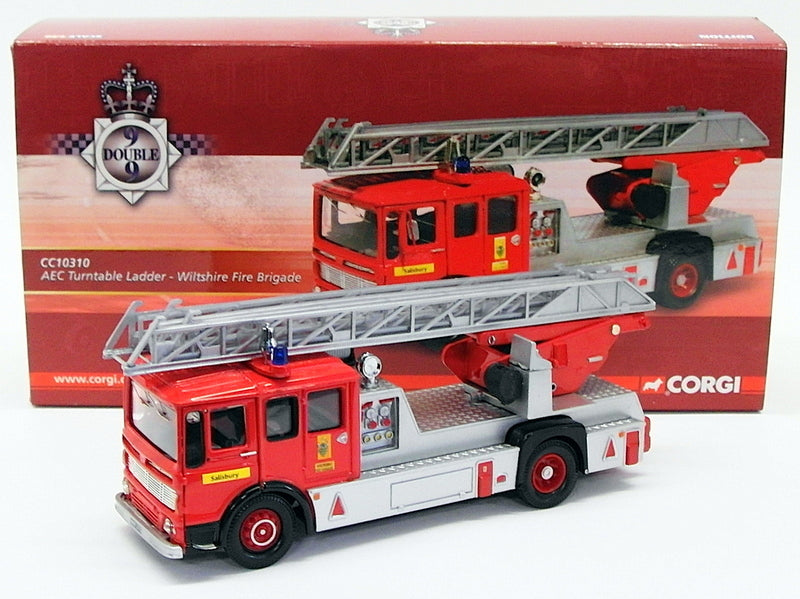 Corgi 1/50 Scale Model CC10310 - AEC Turntable Ladder - Wiltshire Fire ...