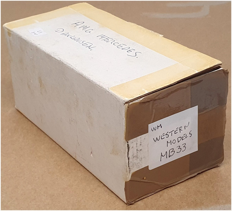 Western Models 1/43 Scale MB33 - MAMPE AMG Mercedes Benz - Silver — R.M ...