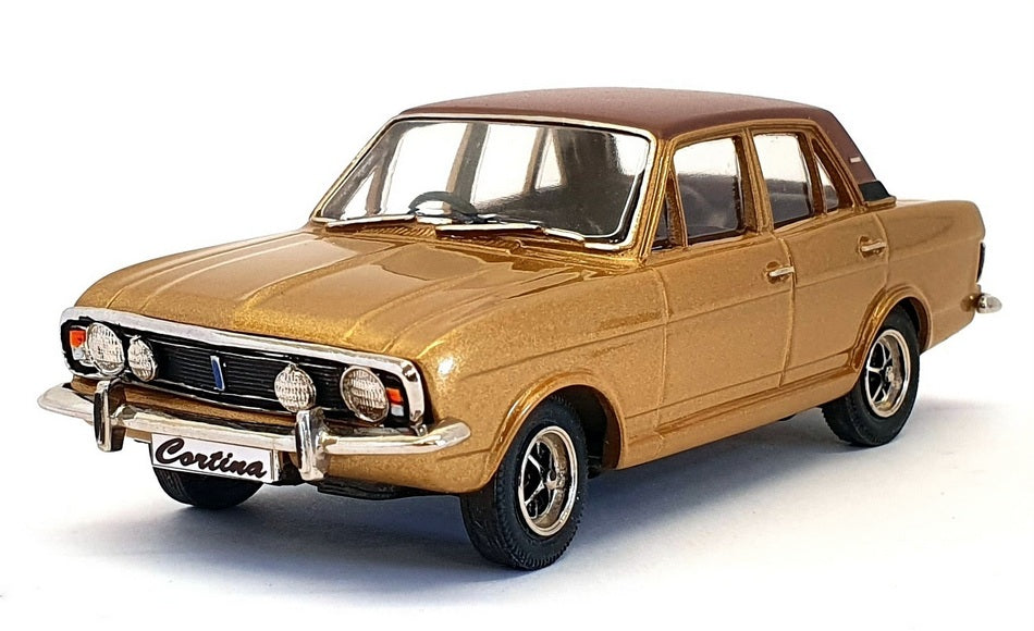 Pathfinder GTA Models 1/43 Scale GTA01G - Ford Cortina Mk2 1600E Gold ...