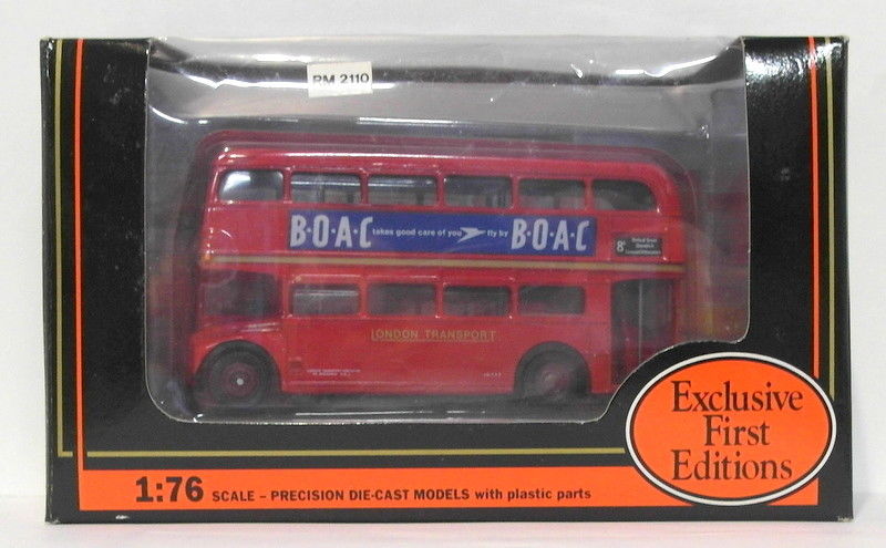 EFE 1/76 Scale 15601A Routemaster Bus BOAC London Transport - Route #8 ...