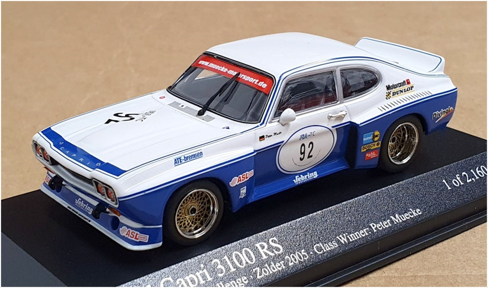 Minichamps 1/43 Scale 400 058000 Ford Capri RS 3100 Euro Challenge ...