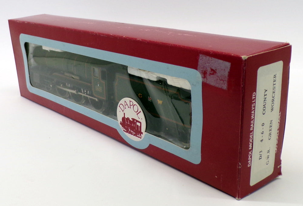 Dapol OO Gauge Loco D/3 - County Class 4-6-0 1029 County of Worcester ...