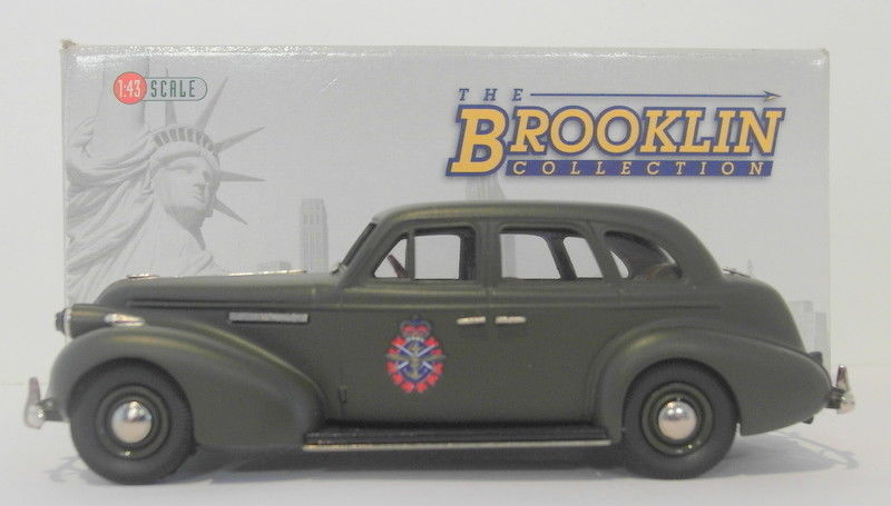 Brooklin 1/43 Scale BRK160X - 1939 Buick Century Canadian Staff Car 1 ...