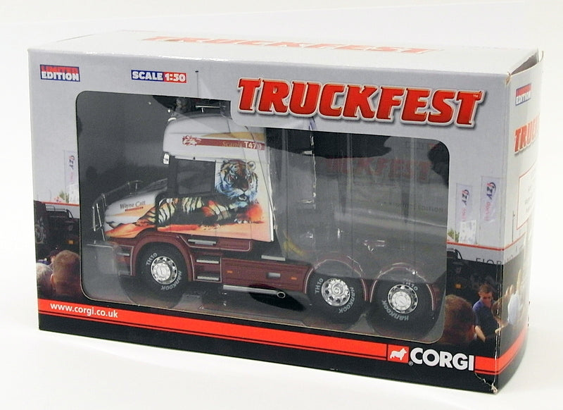 Corgi 1/50 Scale Model Truck CC12826 - Scania T Topline - Wayne Catt ...