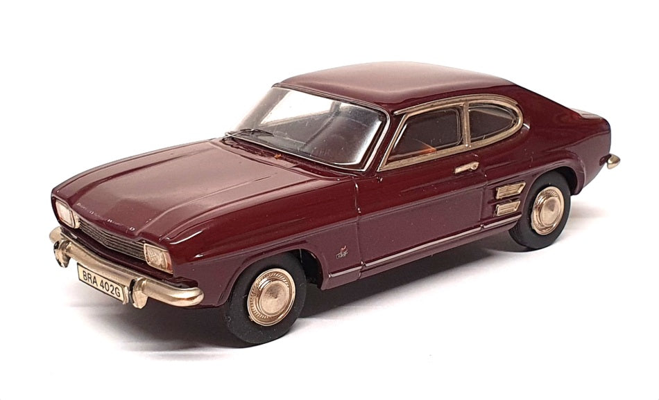 Emmy Models 1/43 Scale No.40 - 1969 Ford Capri 1300L - Maroon — R.M ...