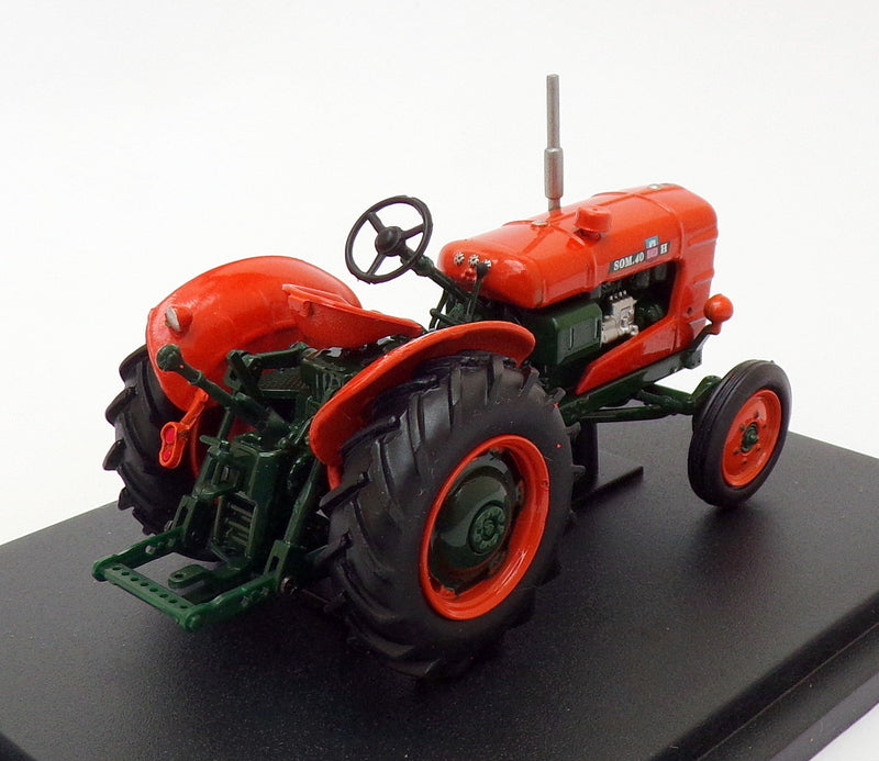 Hachette 1/43 Scale Model Tractor HT126 - 1961 Someca SOM 40H - Orange ...