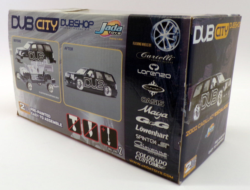 Jada Dub City 1/24 Scale Model Kit 55637 - 2002 Cadillac Escalade ...