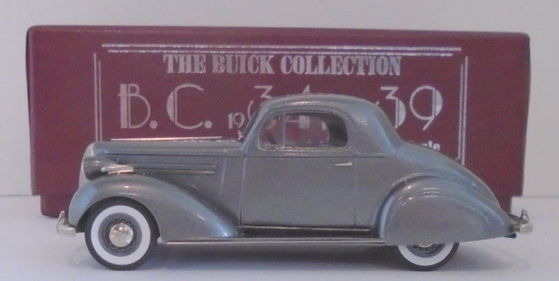 Brooklin Models 1/43 Scale BC022 - 1936 Buick Special Sport Coupe Gray ...