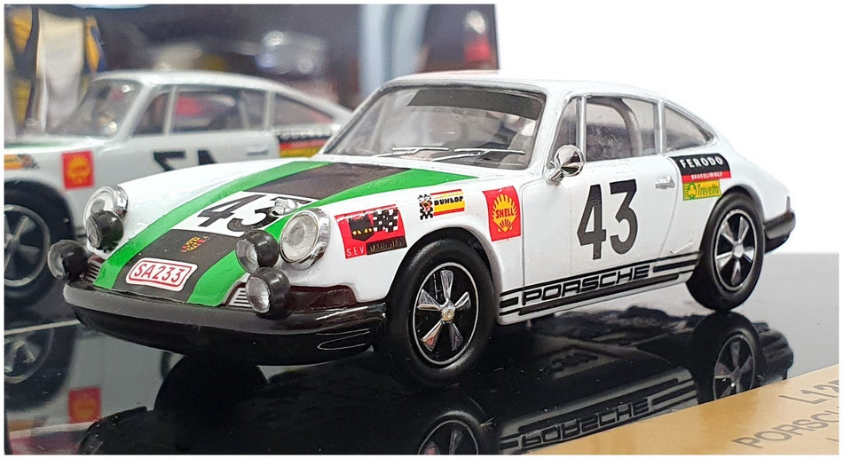 Vitesse 1/43 Scale L125 - Porsche 911T #43 Le Mans 1968 - White/Green ...