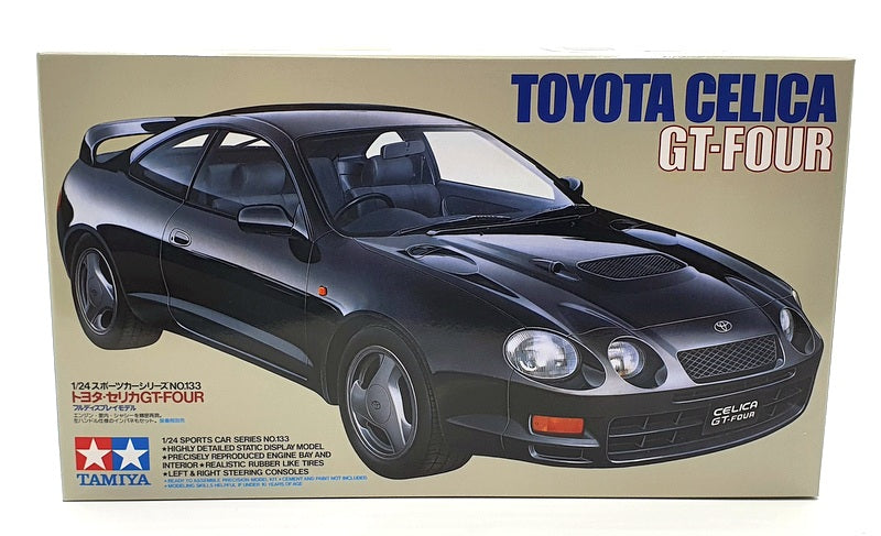 Tamiya 1/24 Scale Model Kit 24133 - Toyota GT-Four Celica — R.M.Toys Ltd