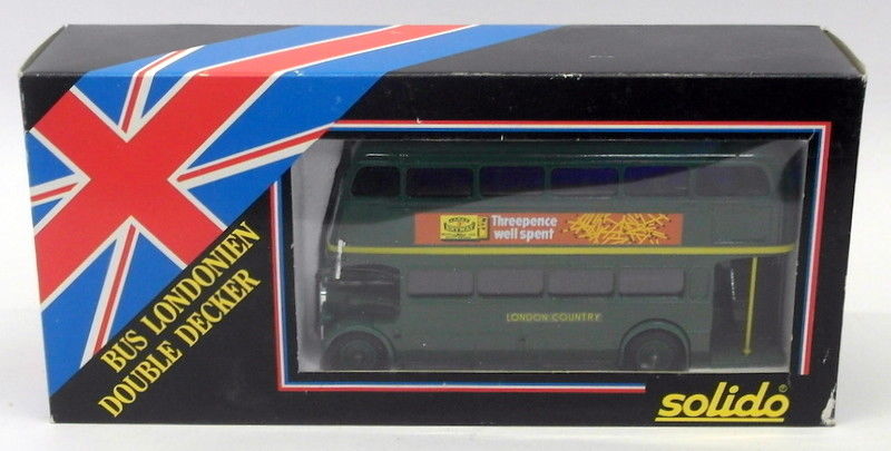 Solido 1/50 Scale Bus D4450 - Londonian Double Decker - London Country ...