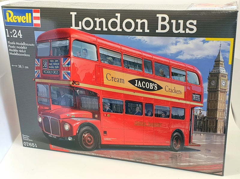 Revell 1/12 Scale Model Bus Kit 07651 - London Bus — R.M.Toys Ltd